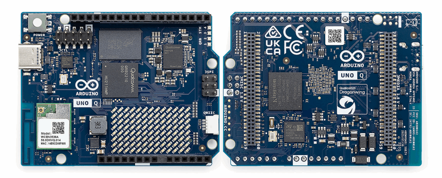 Arduino UNO Q: Microprocesador y microcontrolador unificados en una ...